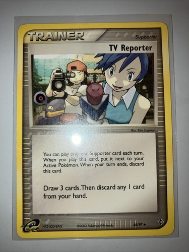 Pokémon TCG TV Reporter EX Dragon 88/97 Regular Uncommon | eBay