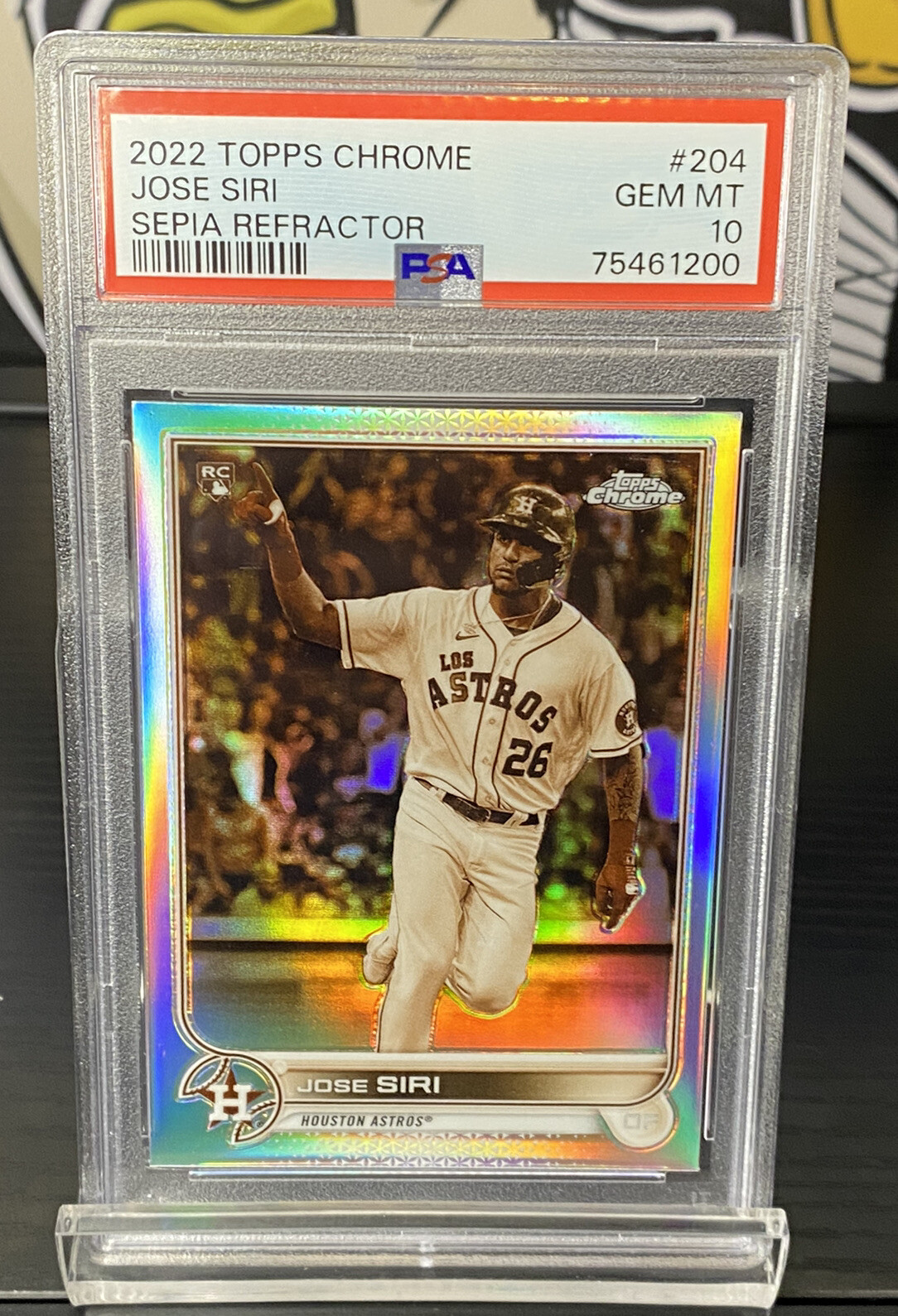 2022 Topps Chrome - Jose Siri #204 Sepia Refractor (RC) for sale online ...