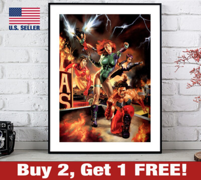 Gen 13 Poster 18" x 24" Print Image Comics 90s Wall Art Fairchild ...