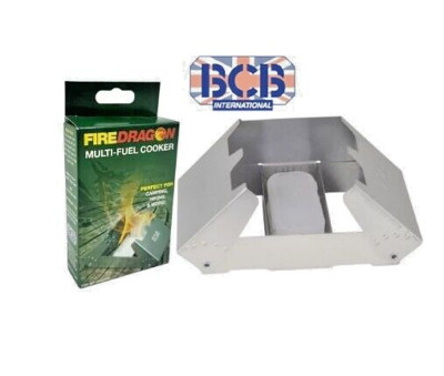BCB FireDragon Multi-Fuel Cooker/Stove With Windbreaker (Without fuel ...