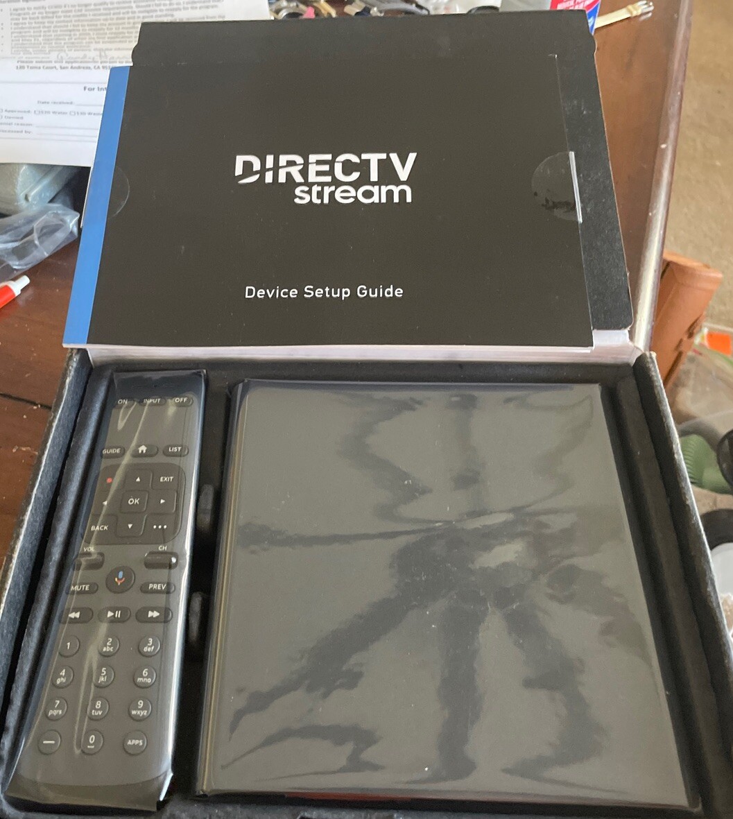 NEW NIB DIRECT TV STREAM BOX C71KW-400 Black w/ REMOTE | eBay