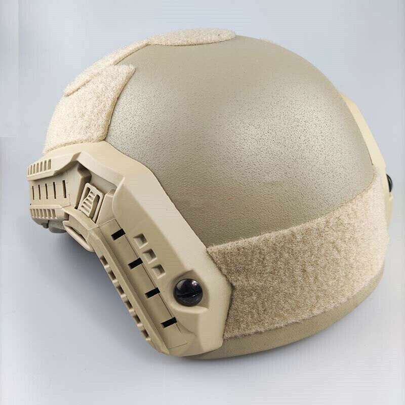 US STOCK! FAST NIJ IIIA Ballistic Helmet UHMW-PE Bulletproof Khaki ...