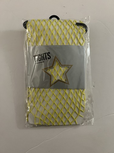 FASHION HOT TOPIC FISHNET FOOTED TIGHTS IN LIME GREEN NEW IN SEALED ...