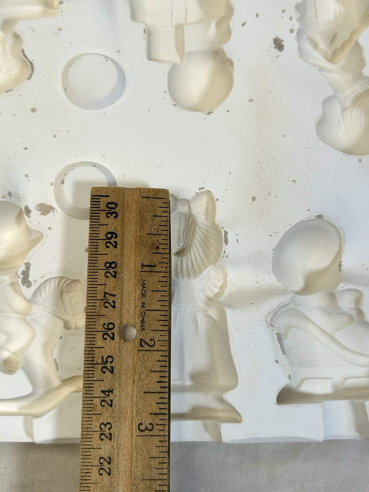 Vintage 1980 Duncan Wee Kids Ornaments 546B Ceramic Slip Casting Mold ...