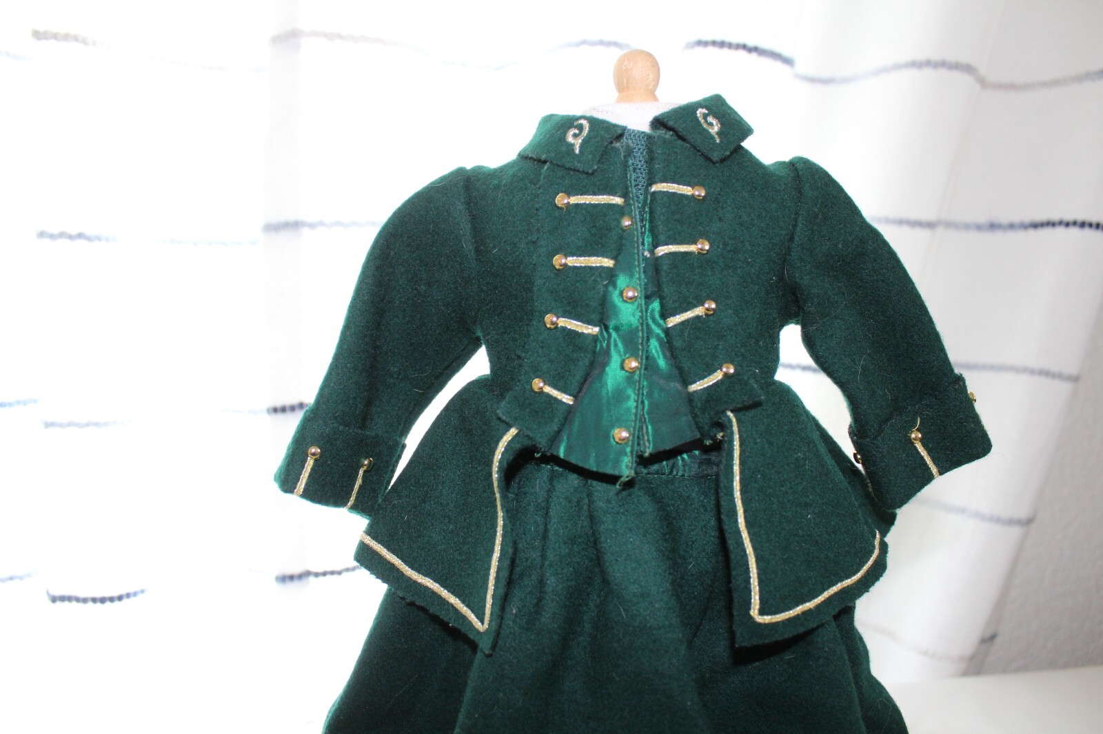 American Girl Doll PC Felicity's 1995 Green Riding Habit & Hat ...
