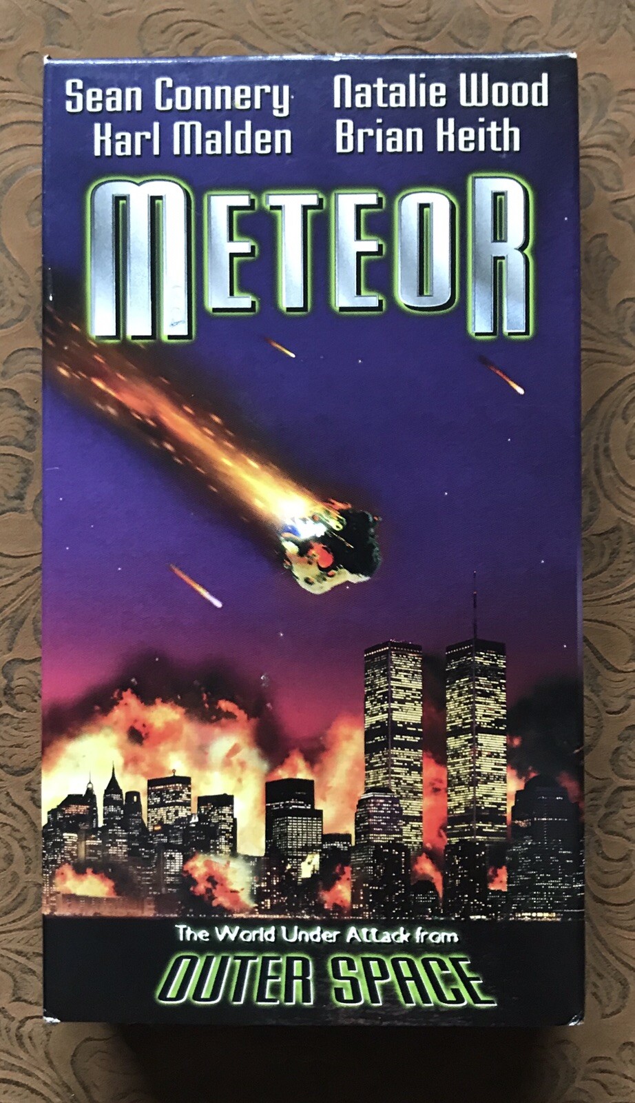 Meteor 1979 VHS The World Under Attack from Outer Space Sean Connery ...