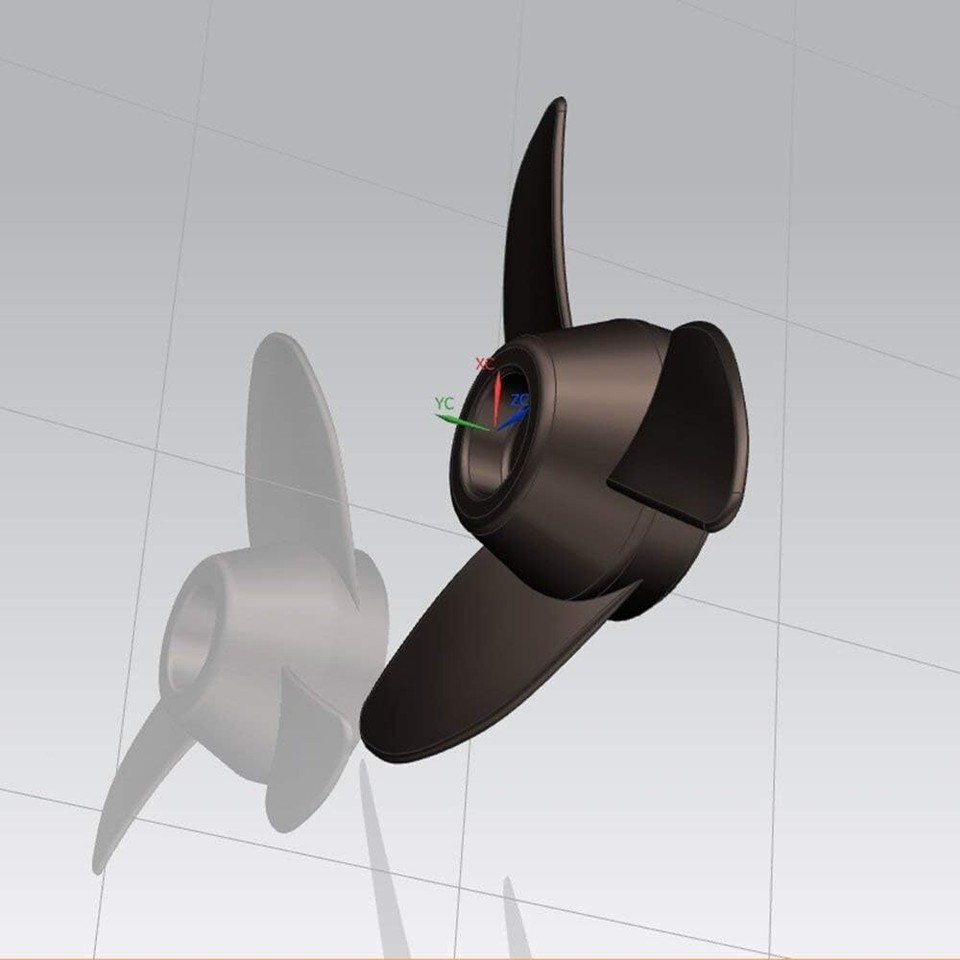 Propellers Outboard Motor Prop for 55lb 62lb 86lb Trolling Motors Mount ...