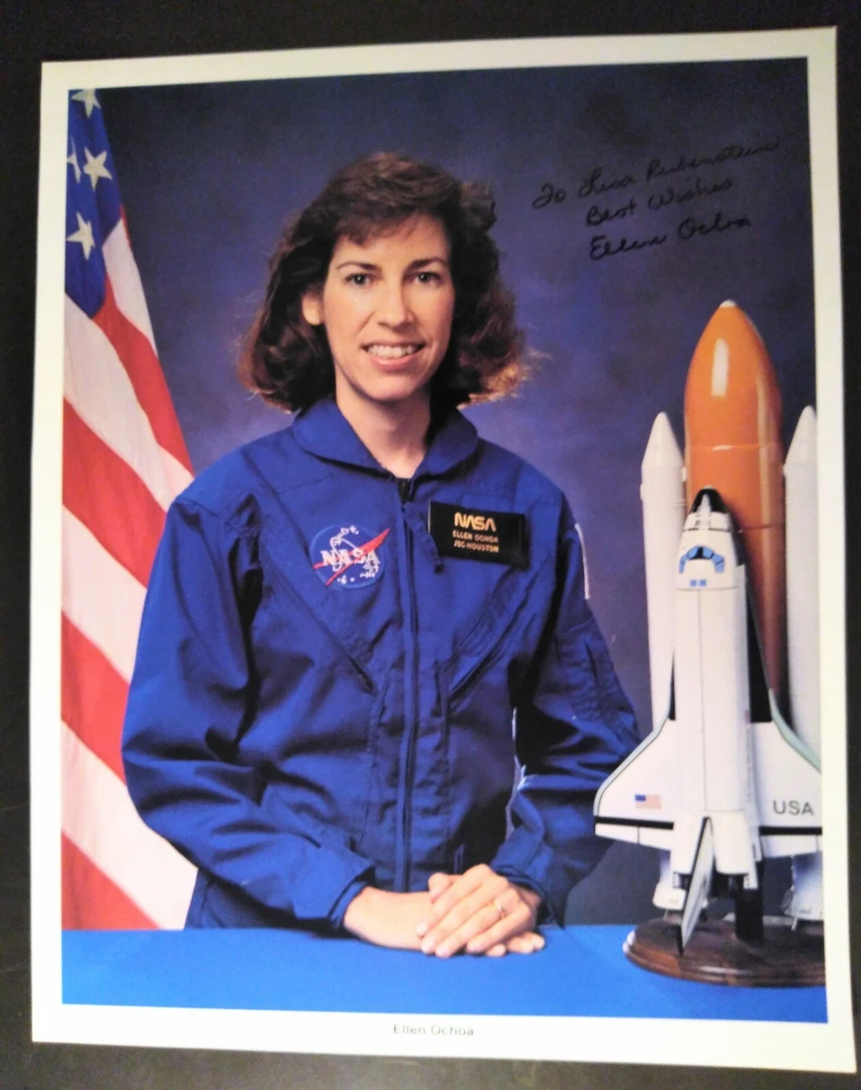 Ellen Ochoa In Space Ship