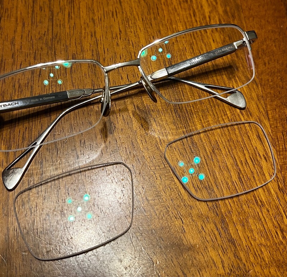 Maybach The Publisher I glasses with case | eBay