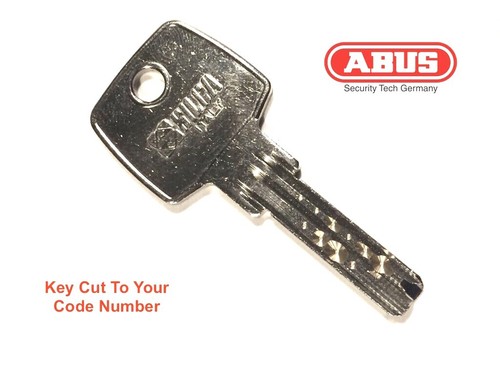 Replacement ABUS Bricard / Cisa Dimple Keys Cut To Code Number-Free ...