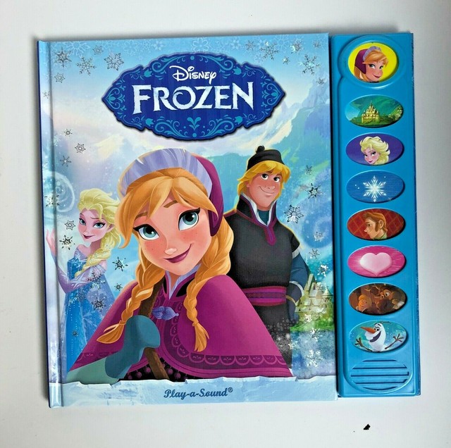 Disney FROZEN Play-a-Sound Book All Sounds Working | eBay