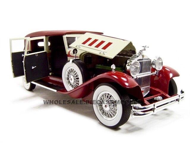 Part Off 1930 PACKARD LEBARON CREAM & RED 1/18 DIECAST SIGNATURE MODELS ...