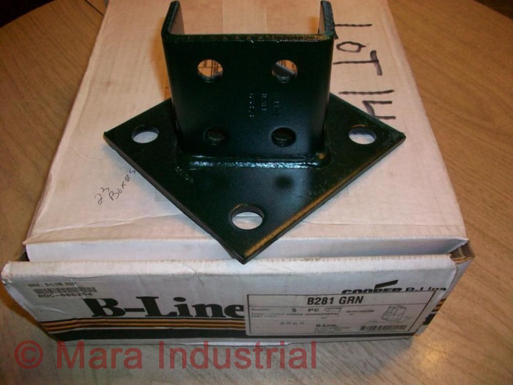 B-Line B281 COOPER GREEN POST BASE (Pack of 3) | eBay