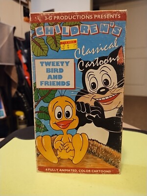 Vintage Vhs Tweety Bird And Friends Classical Cartoons 3-G HTF | eBay