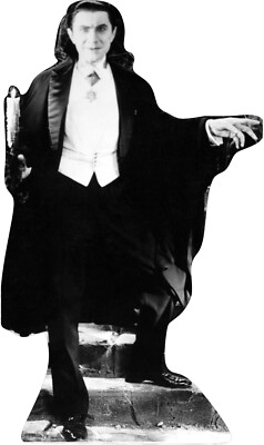 Dracula - holding candle 74" Tall Cardboard Cutout Standee | eBay