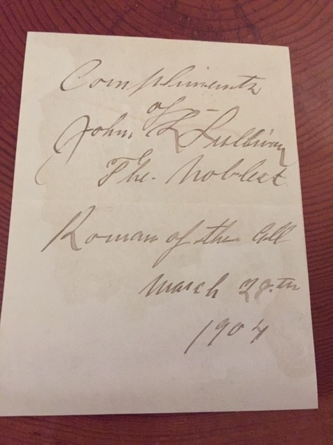 Boxing! Rare John L. Sullivan Autograph Inscription with Sullivan ...