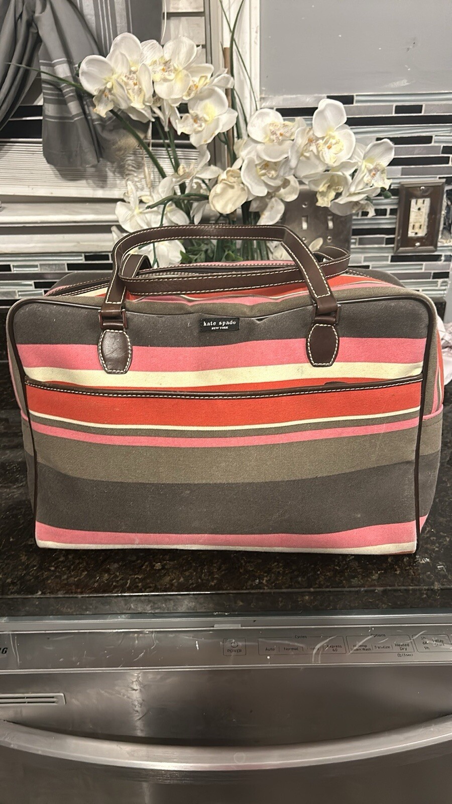 Kate Spade Over multi Color Duffel Bag - Gem