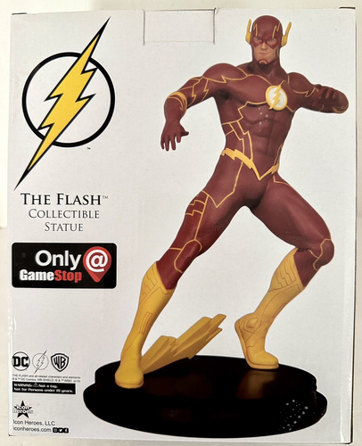 DC Comics THE FLASH Icon Heroes Collectible Statue LmtED 1403/4500 ...