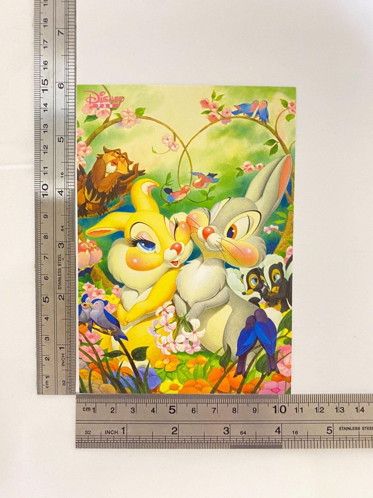 Bambi Miss Bunny & Thumper Disney Fan Limited Postcard Animation From Japan | eBay