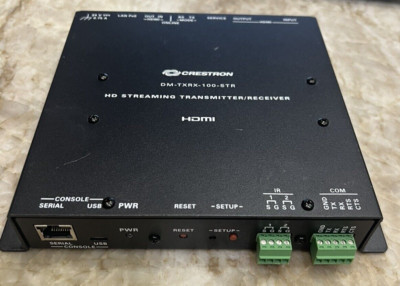 Crestron DM-TXRX-100-STR HD Streaming Transmitter Receiver 6507122 | eBay