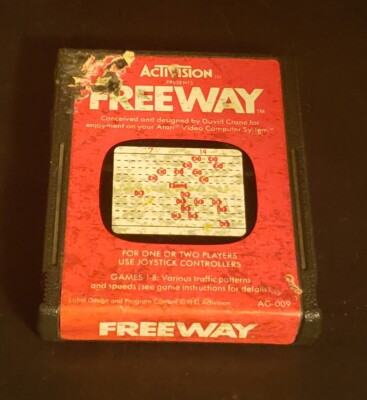 ATARI 2600 Freeway Activision Video Game Tested AC | eBay UK