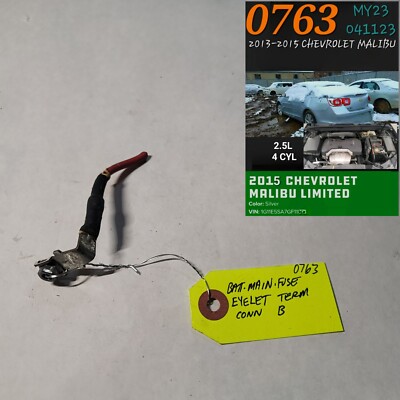 ⭐⭐OEM 2013-2015 CHEVROLET MALIBU BATTERY MAIN FUSE EYE LET TERMINAL B ...