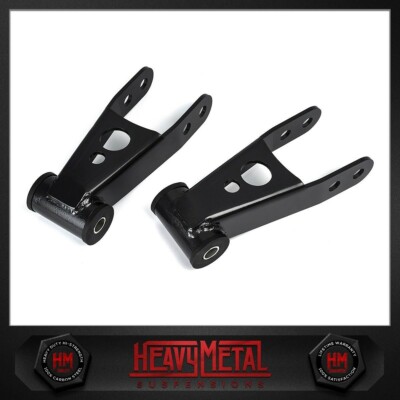 Steel 2" Rr Lift Shackles Kit Fits 98-12 Ford Ranger XLT Ranger Edge ...