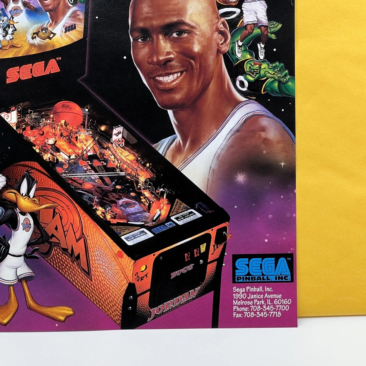 Space Mission Pinball Flyer
