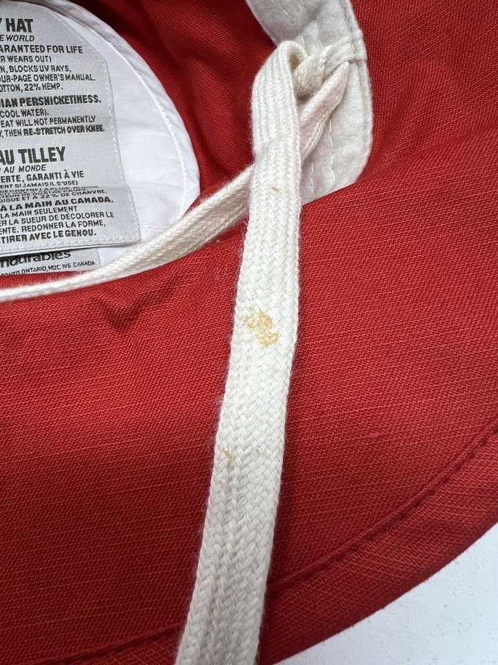 Tilley TCH9 Women's Organic Cotton Hemp Hat - Red - M | eBay