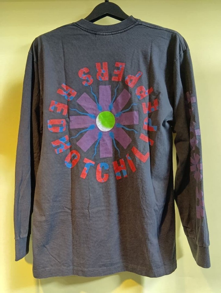 Red Hot Chili Hot Peppers Lechili Band Logo Long Sleeve T-Shirt Long T ...