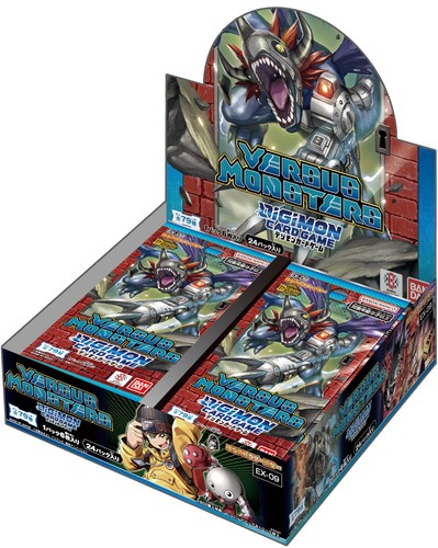 Digimon Card Game EX09 Versus Monsters Booster Box 24 Packs Bandai ...