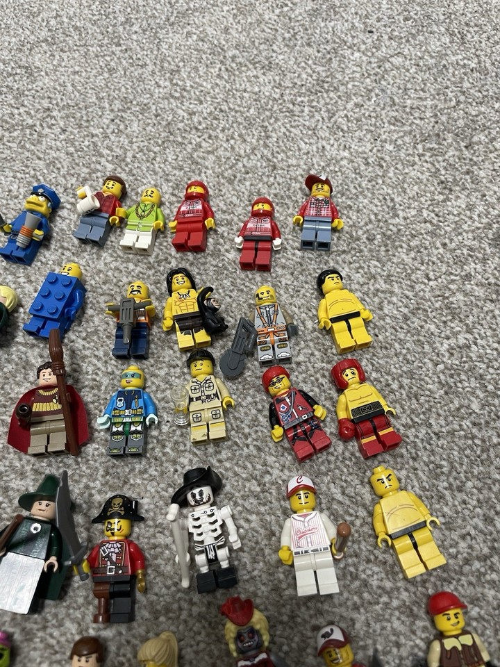 LEGO Minifigures Bundle old series CMF mostly, Star Wars,HP SOME PARTS ...