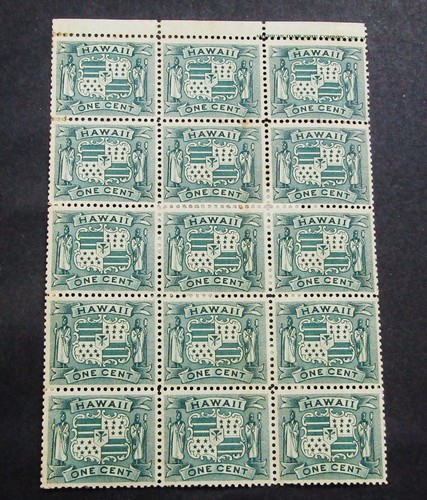 nystamps US Hawaii Block Stamp # 80 Mint OG H Imprint Block J2x1564 | eBay