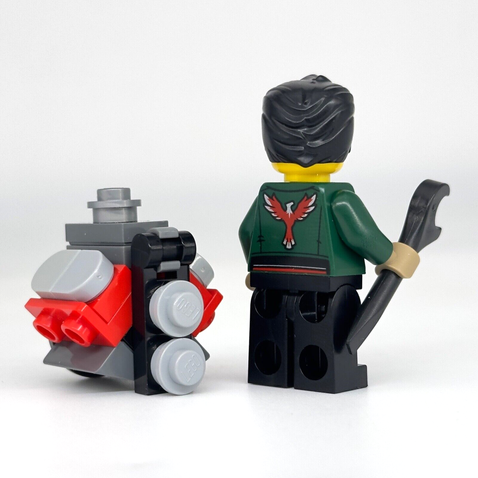 LEGO Tread Octane Minifigure w/ Motor Greaser Mechanic cty1094 - 60258 ...