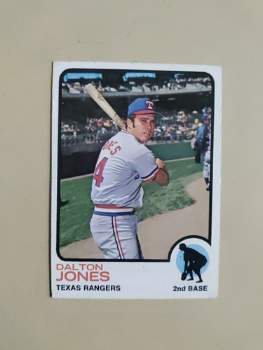 1973 Topps Baseball Card #512 DALTON JONES Texas Rangers Vg Read ...