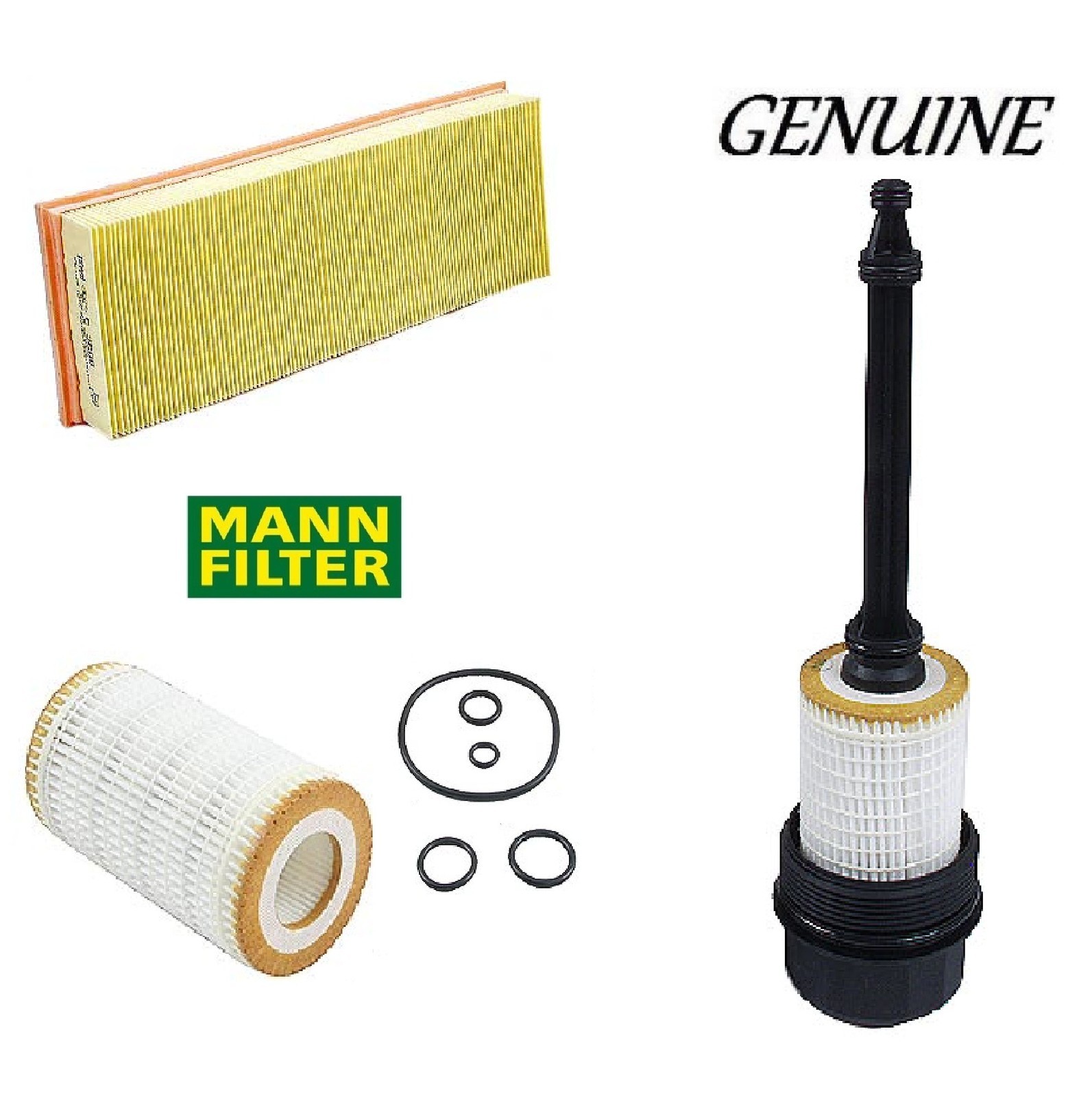 Tune Up Kit Air Oil and Fuel Filters for Mercedes-Benz R500 2006-2007 ...