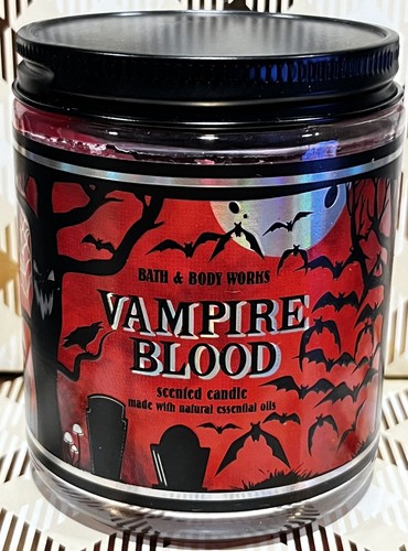 Bath And & Body Works Single Wick Candle Essential Oil Halloween ...