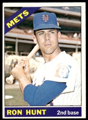 1966 Topps Ron Hunt ^^ New York Mets #360 | eBay