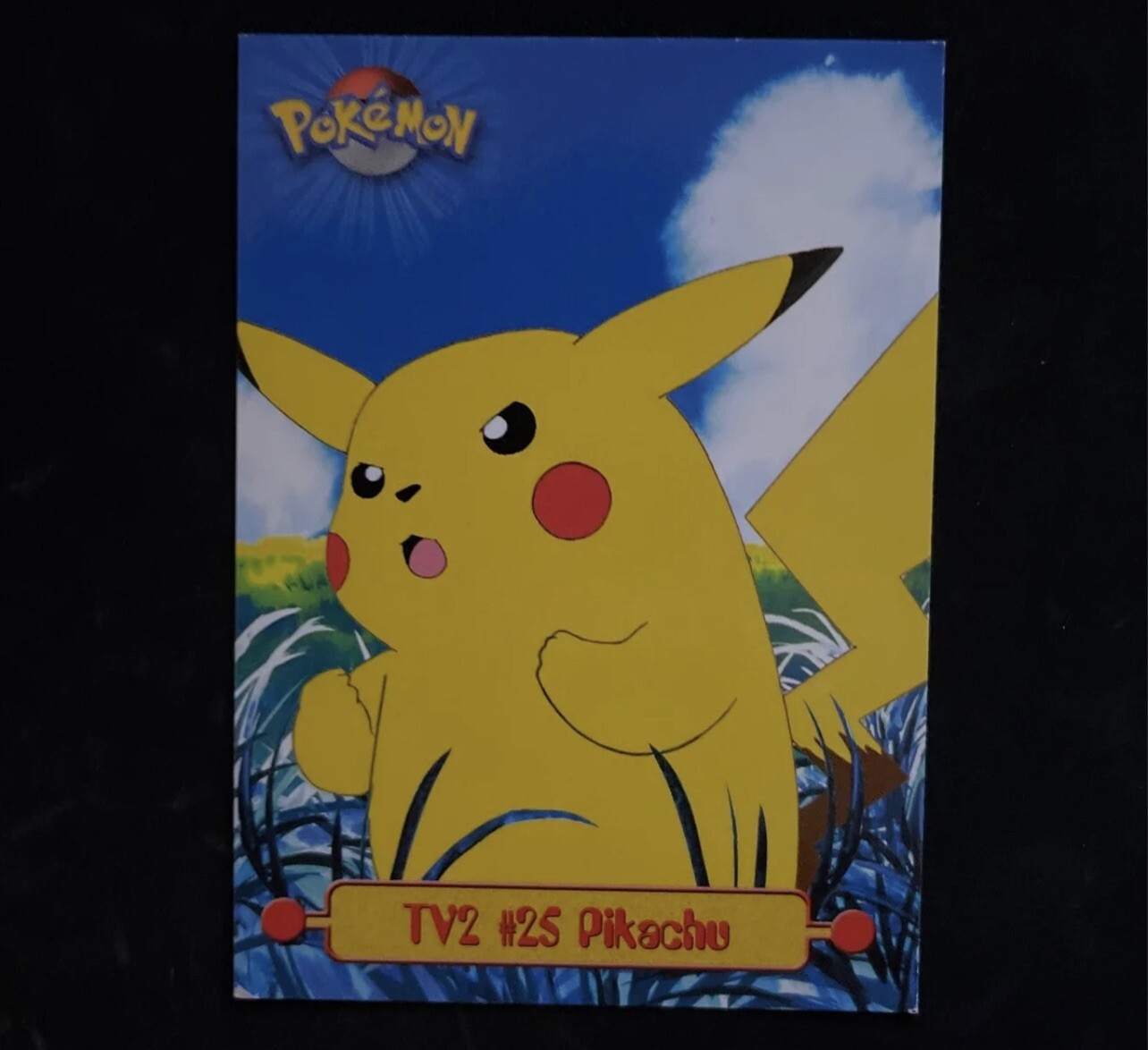 PIKACHU 1999 TOPPS POKÉMON TV ANIMATION SERIES TV2 #25 | eBay