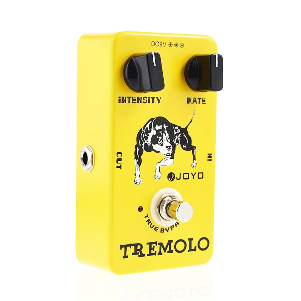 JOYO Tremolo Electirc Guitar Effect Pedal Pure Analog Tube Circuitry ...