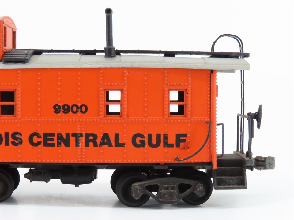 HO Scale ICG Illinois Central Gulf Offset Cupola Caboose #9900 - Custom ...