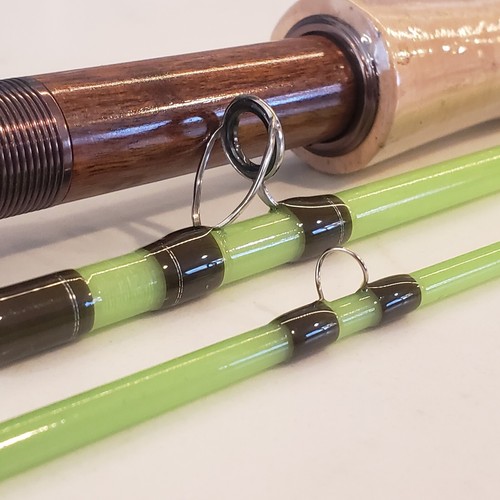 Custom CTS Quartz (Small Stream Fiberglass) Fly Rod - 6' 6" 3-wt (3 pc ...