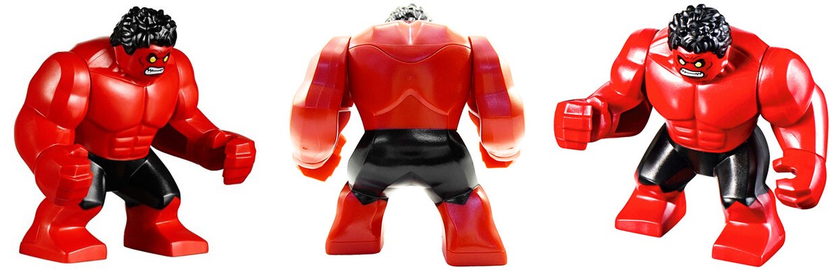 Lego Marvel Red Hulk Human