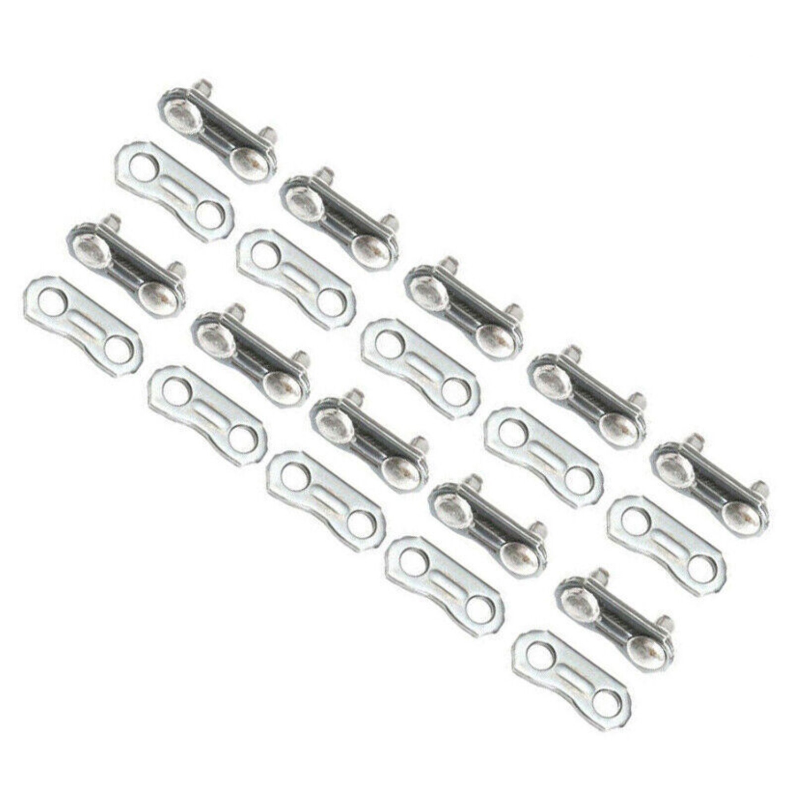 10x 1.5*0.5cm Stainless Steel Chainsaw Chain Joiners Links for JOINING ...