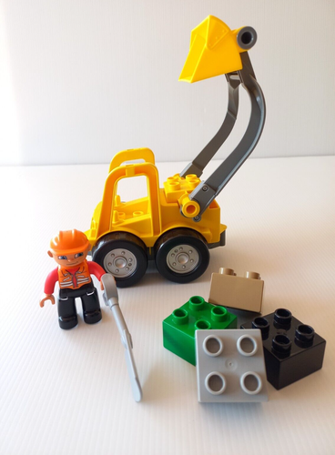Lego Duplo 5650 Front Loader (2010) - Complete - No manual or box | eBay