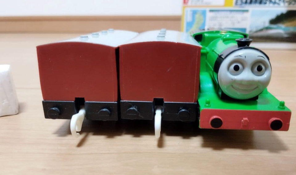TOMY Thomas & Friends Plarail Trackmaster Oliver Complete Set Train w ...