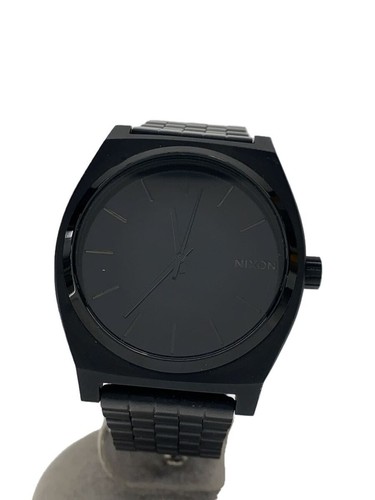 Nixon Quartz Watch/Analog/Black/Stainless Steel/Time Teller | eBay