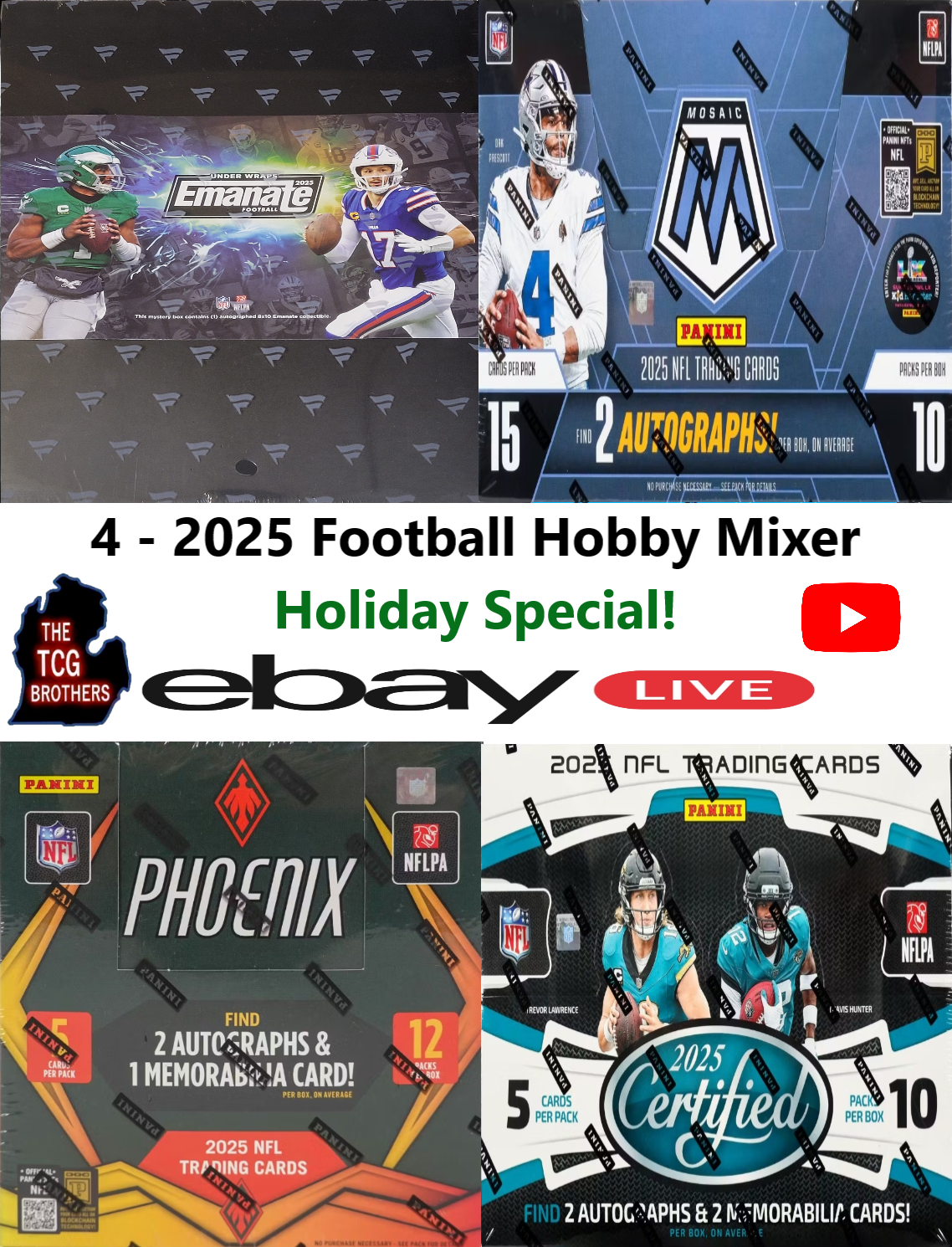 Pittsburgh Steelers Break #522 Phoenix Emanate Mosaic 2025 Hobby Box ...