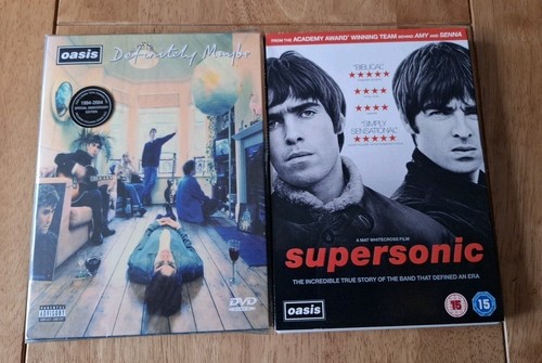 OASIS DVD BUNDLE - Definitely Maybe Album & Supersonic Documentary ...