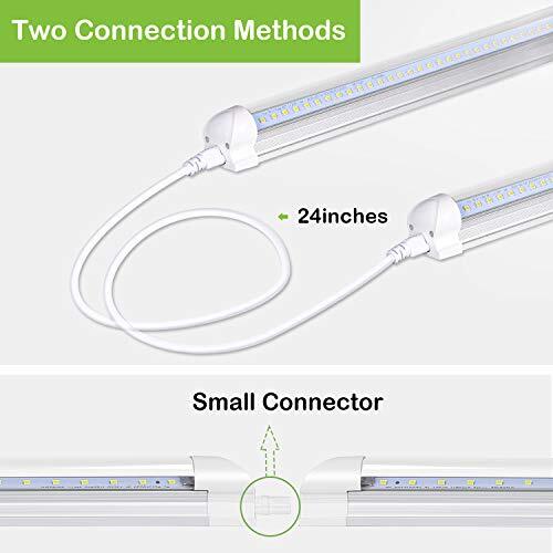 4ft Led Shop Light V Shape Integrated T8 Led Tube Light 5200lm 40w ...